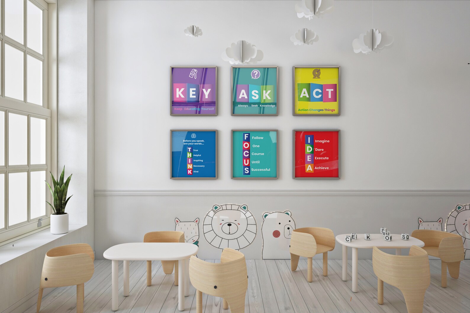 Classroom Affirmation Posters: Acronyms, Feelings, Motivational Decor ...