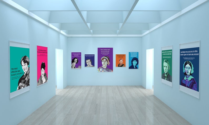 On Sale Famous Women Who Changed the World Printable Posters ...