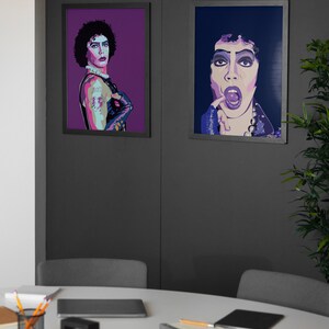 Dr Frank N Furter Art Print: Rocky Horror Picture Show (digital ...