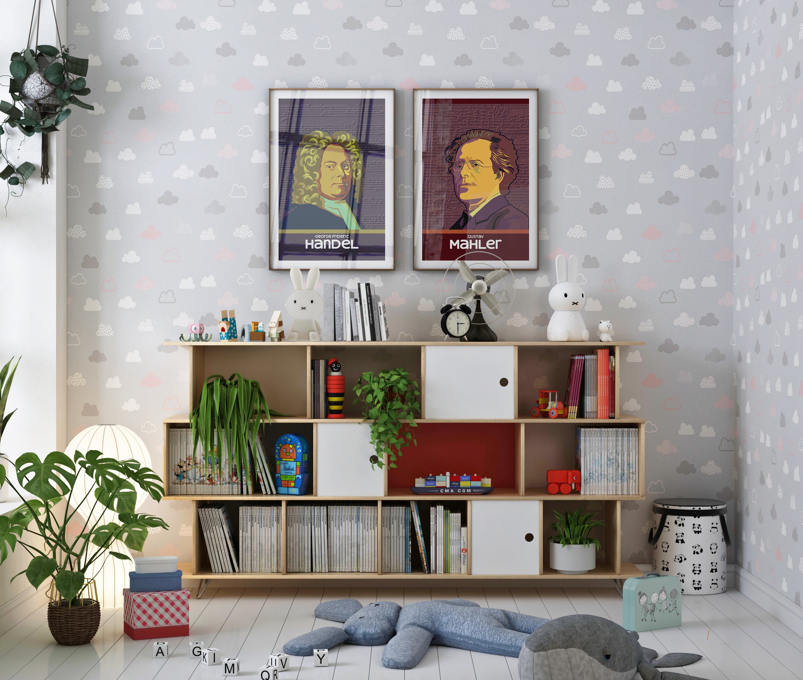 Classical Composers Poster Set: Music Classroom Decor (digital Download ...