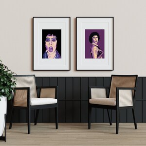 Dr Frank N Furter Art Print: Rocky Horror Picture Show (digital ...