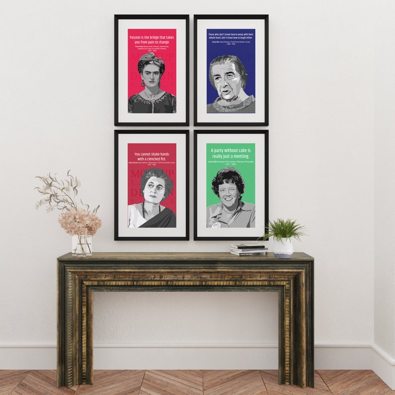 Women in History Posters: Empowering Feminist Art (digital Download) - Etsy