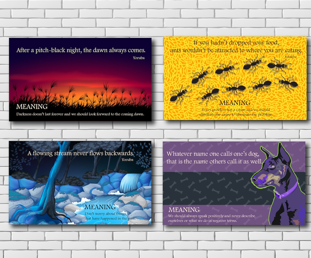 Proverbs African Yoruba, Proverbs Wisdom From Africa, Inspiration ...