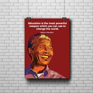 Educational Inspiring Quotes, Famous People Series, Wall Art, Classroom ...