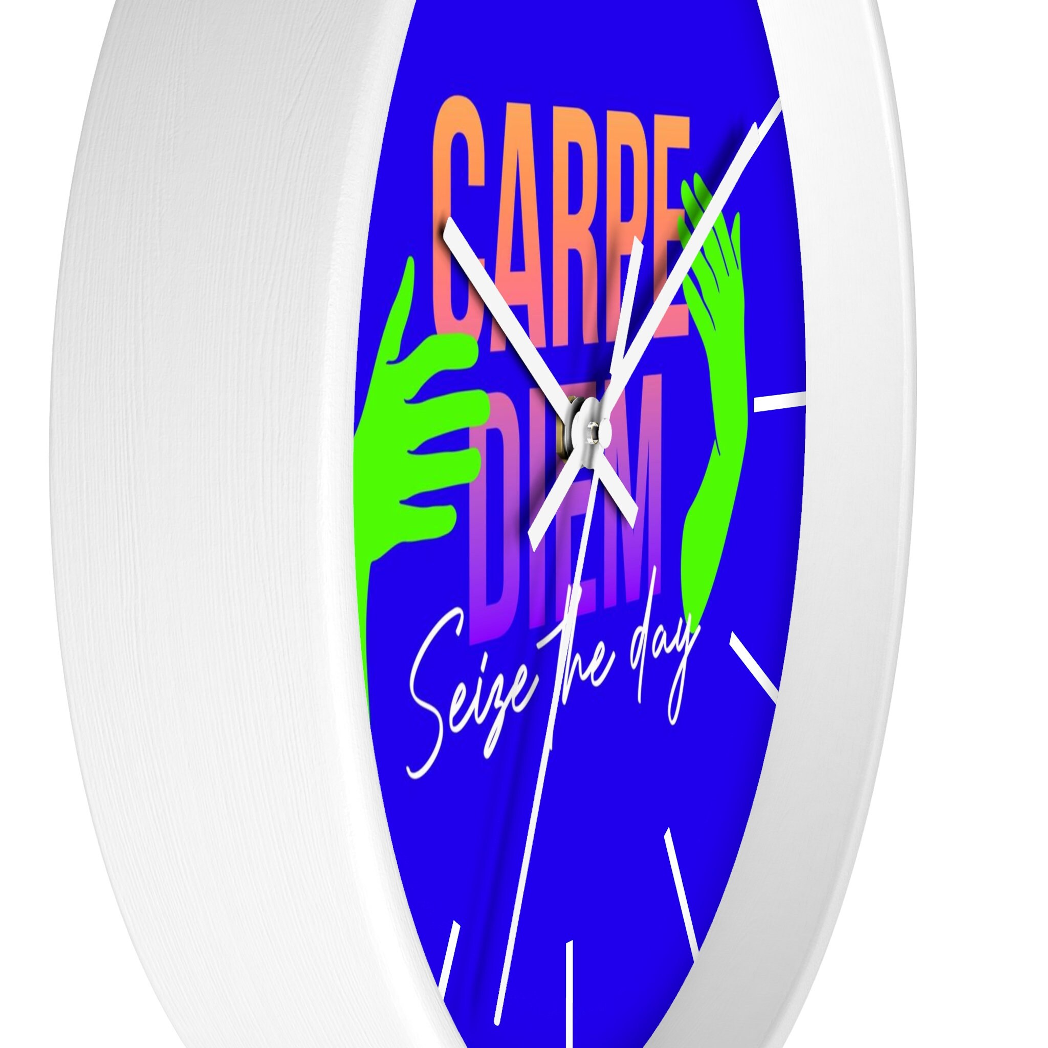 Anniversary Gift Classy Wall Clock Carpe Diem Sieze the - Etsy