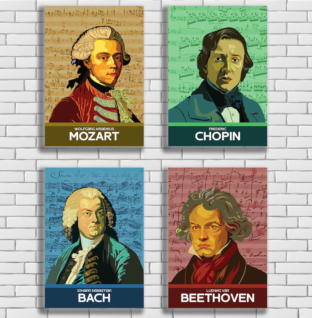 Classical Composers Posters Classical Music Composers Posters Printable
