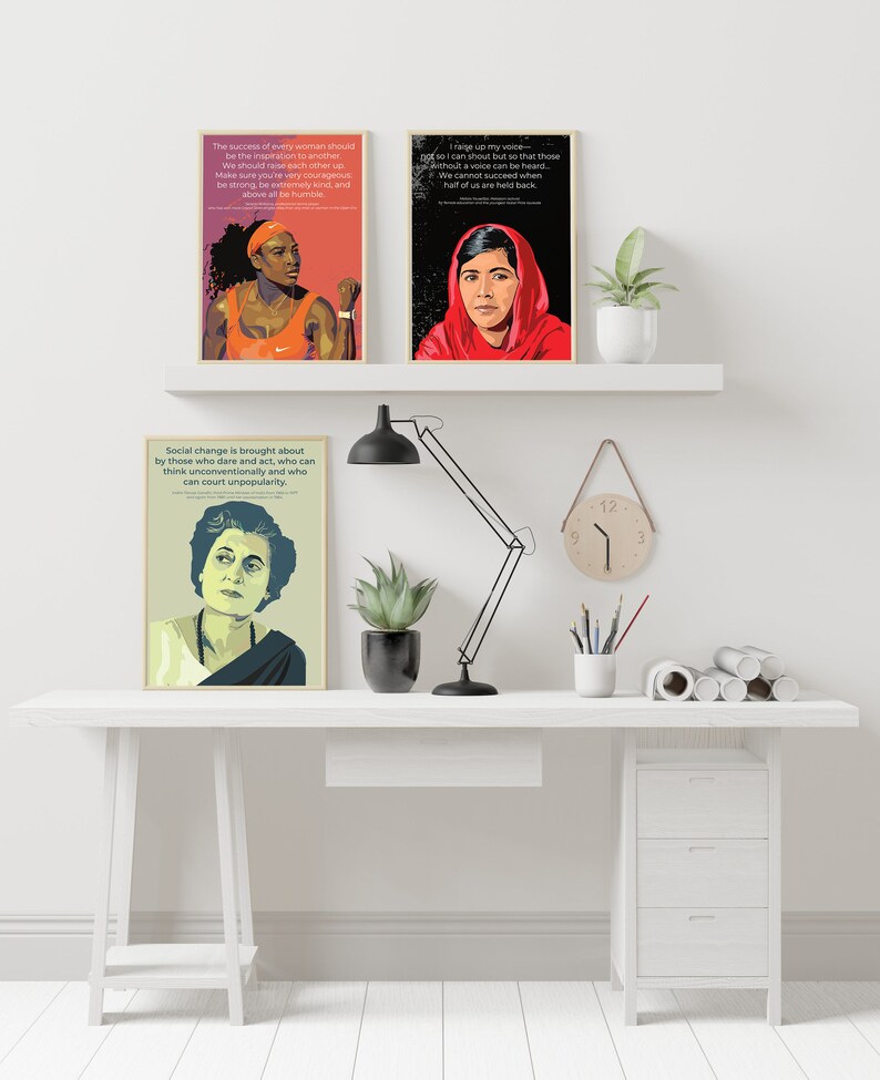 Influential Women History Posters: Feminist Classroom Decor (digital ...