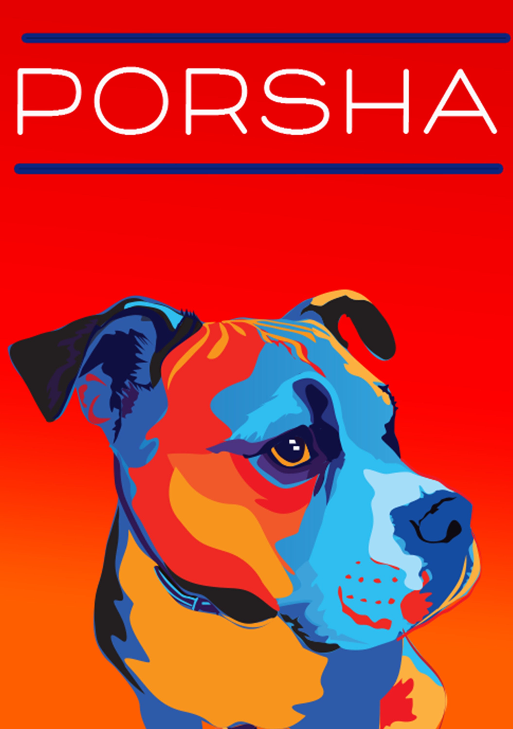 Special Pet Tribute Custom Pet Portraits Using Pet Photo Personalized ...
