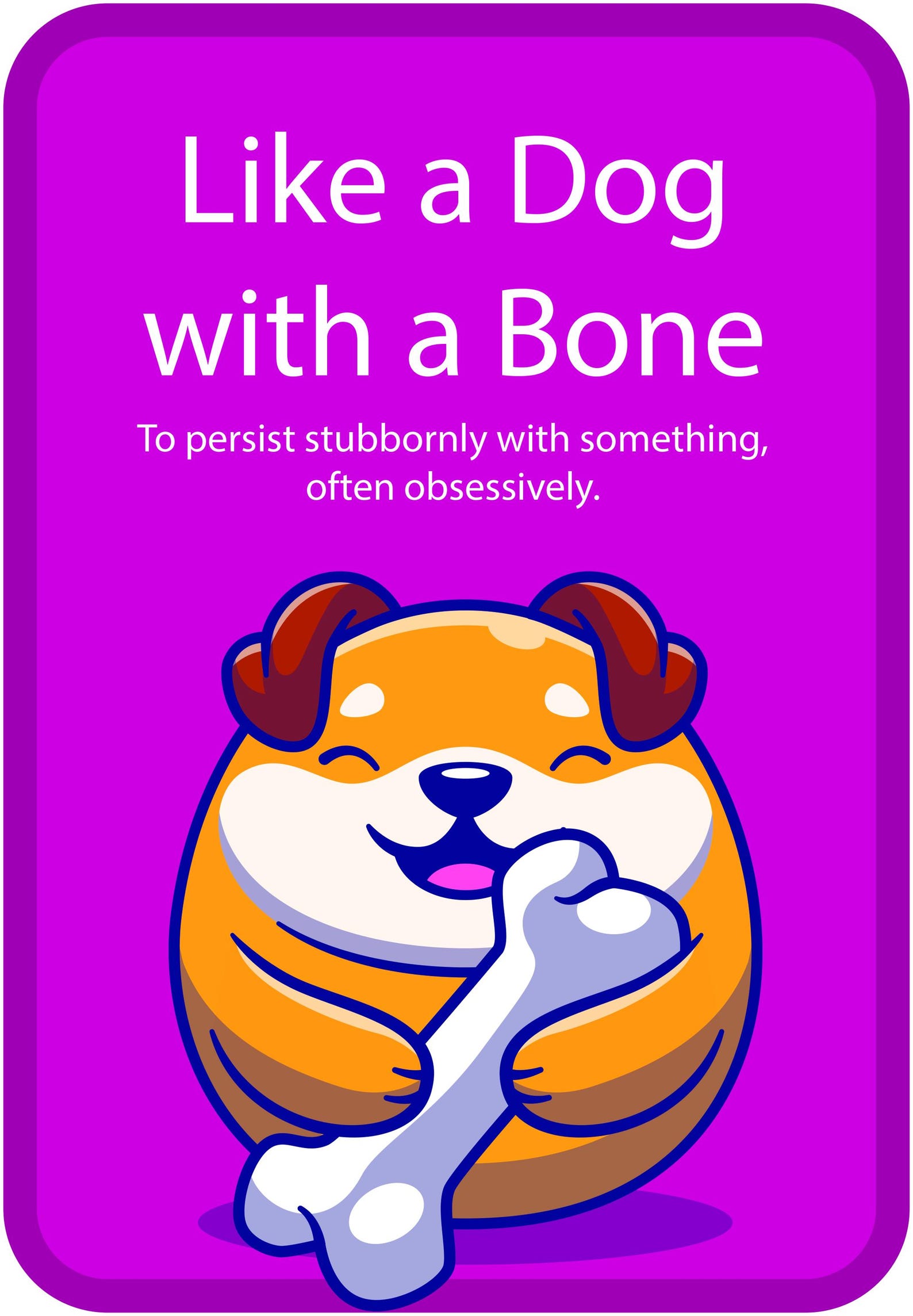 Dog Idioms Poster: Educational Flash Cards (printable Digital Download ...