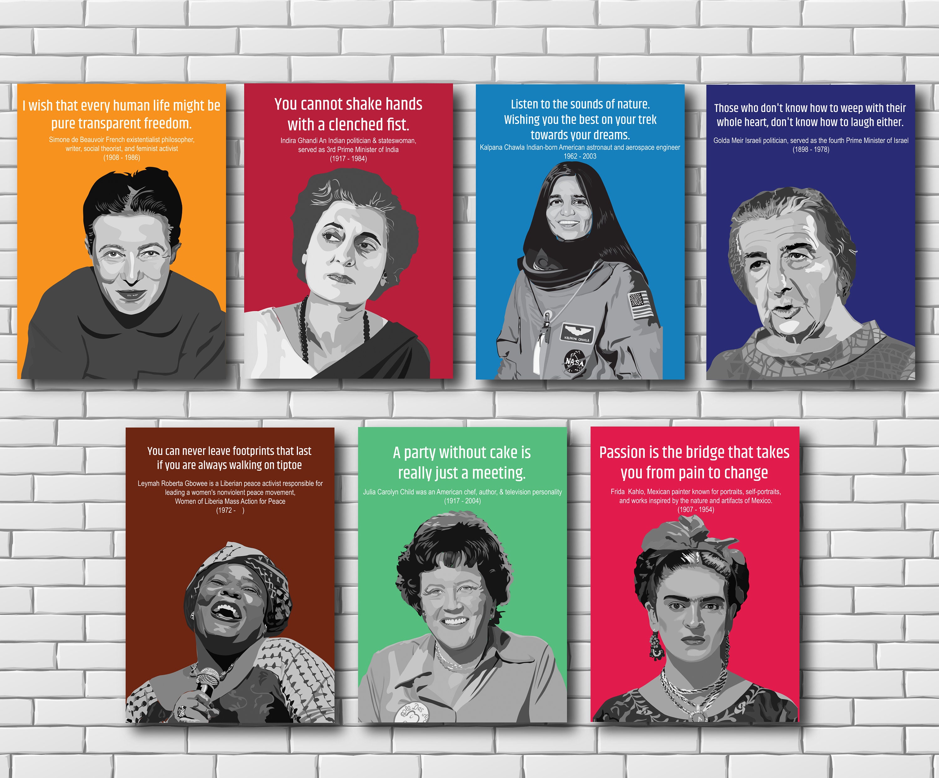Women in History Posters: Empowering Feminist Art (digital Download) - Etsy