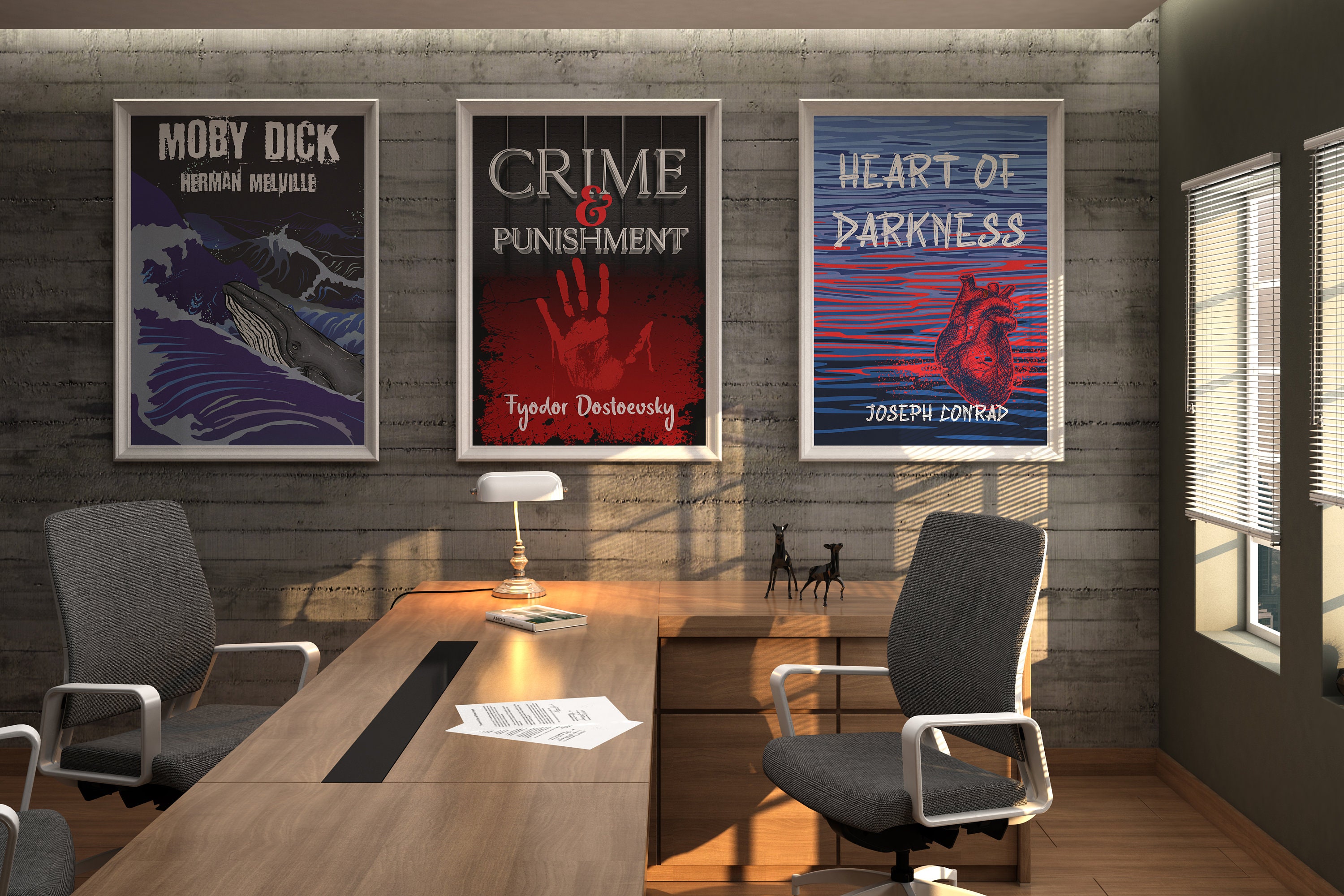 Classroom Decor Teachers Resources Classic Literature Posters: Conrad ...