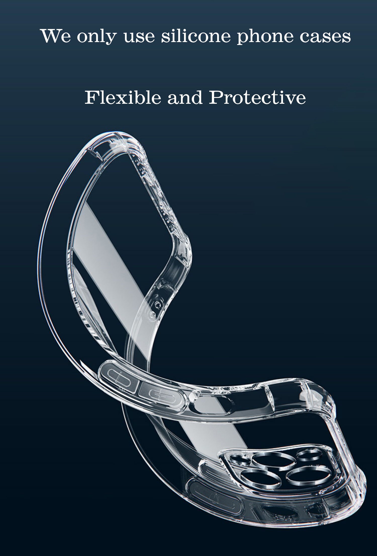 Custom iPhone Clear Photo Case, Personalised Picture Clear iPhone Case ...