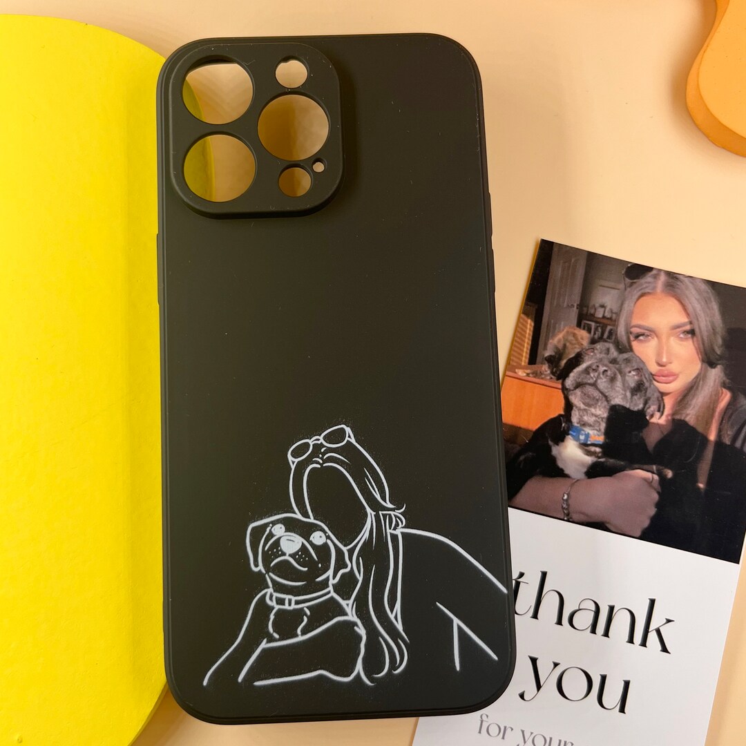 Custom Photo Outline Phone Case | Personalised iPhone Case | Matching ...