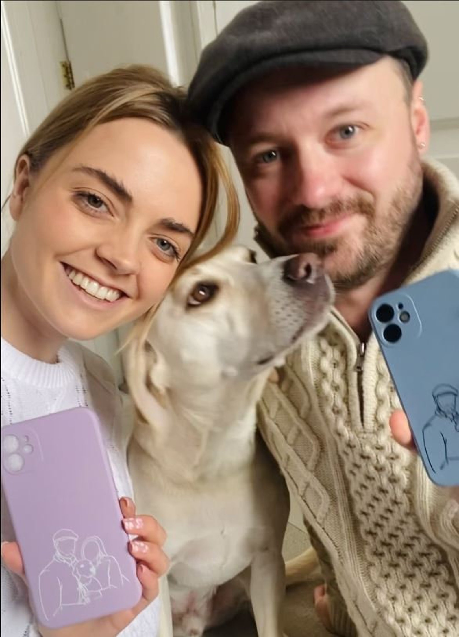 Custom Photo Outline Phone Case | Personalised iPhone Case | Matching ...