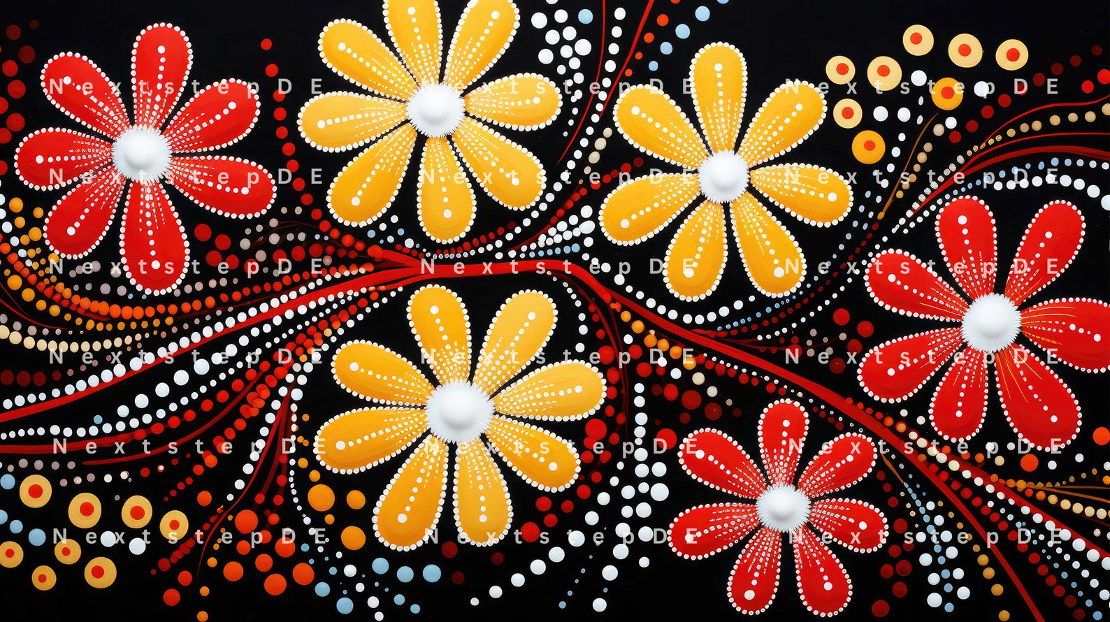 Aboriginal Dot Painting Png, Aboriginal Png, Australian Aboriginal ...