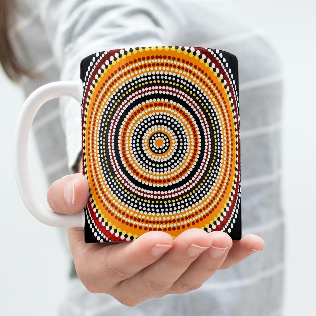 Australian Aboriginal Dot Painting Png, Abstract Aboriginal Png ...
