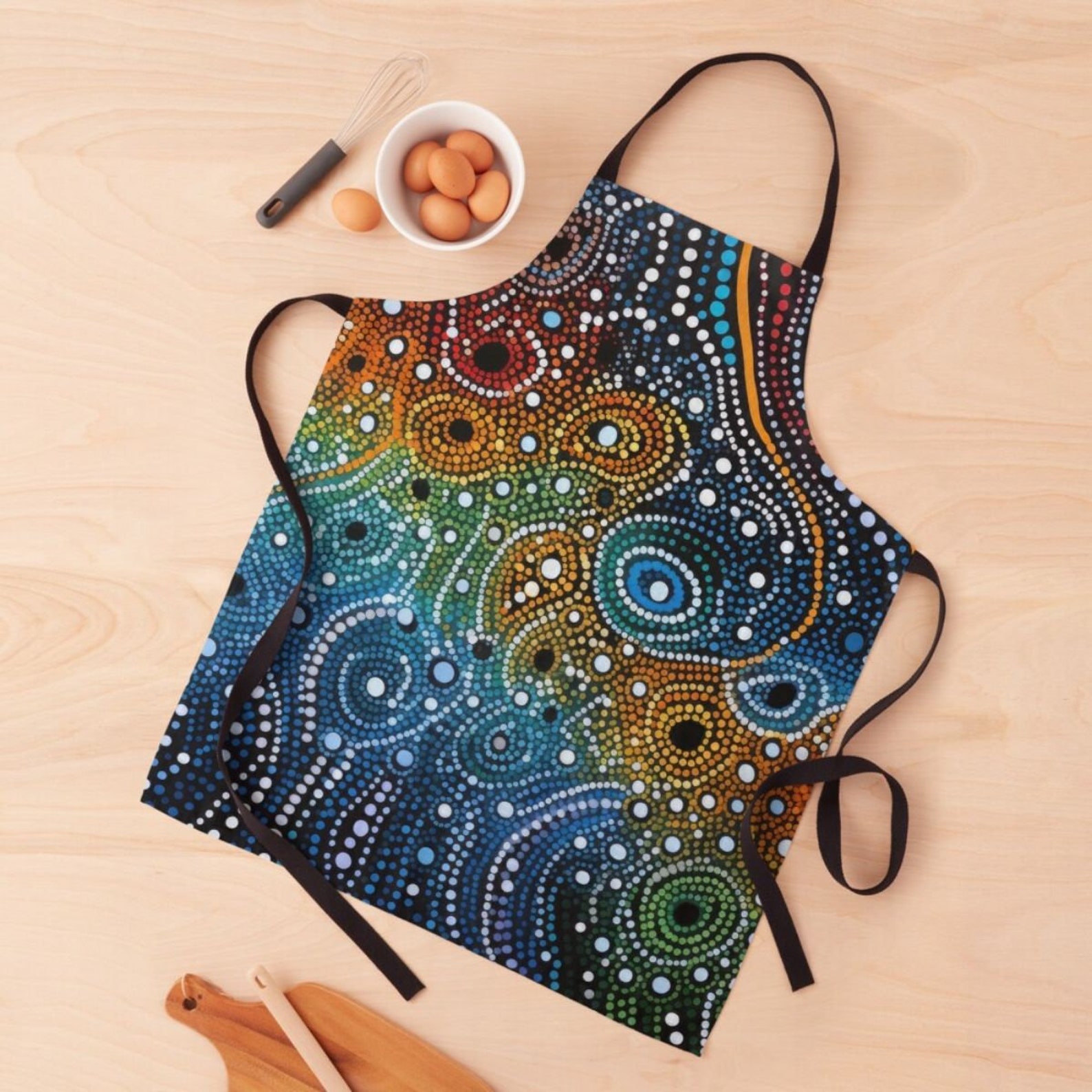 Australian Style Aboriginal Dot Painting Png, Abstract Aboriginal Art ...