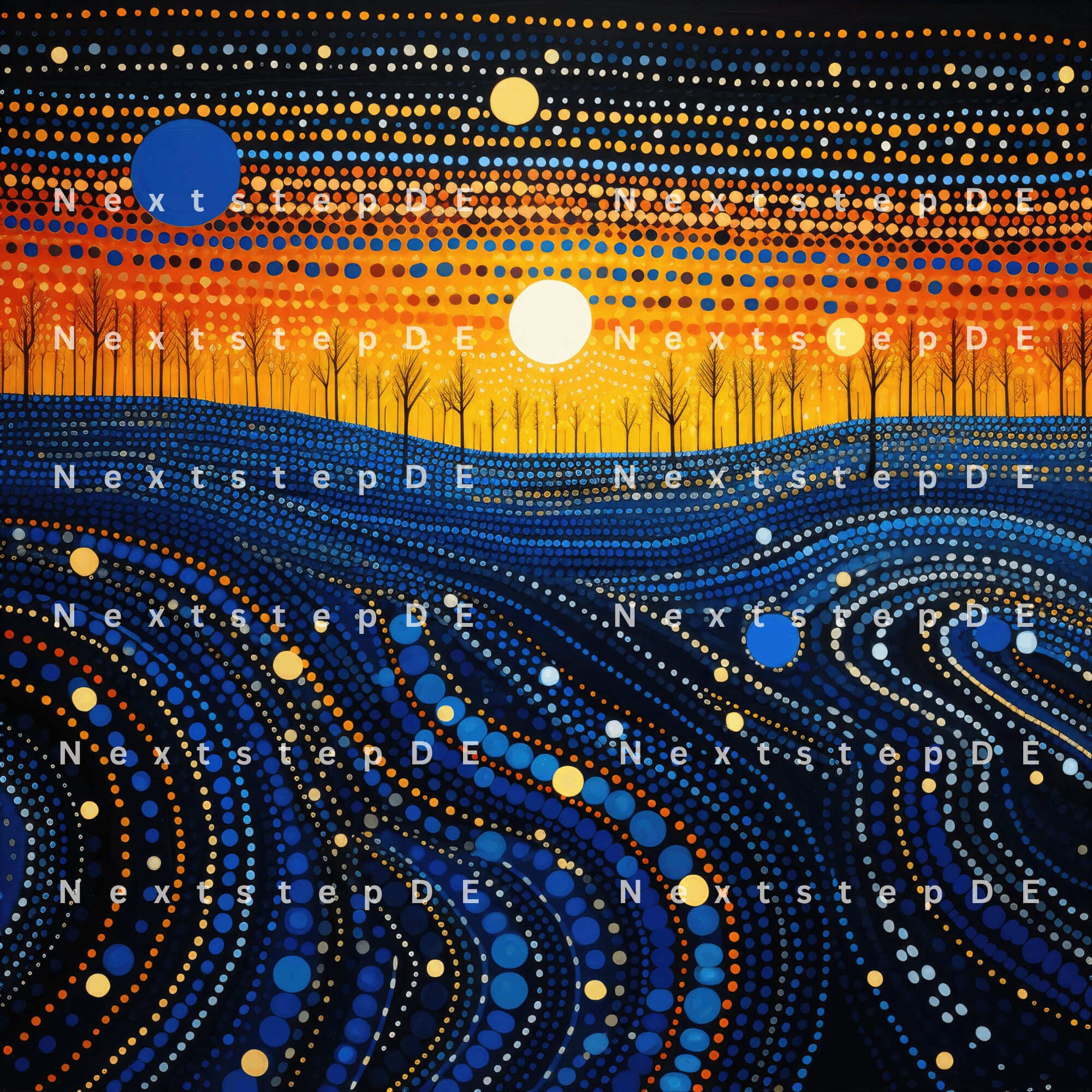 Australian Aboriginal Dot Painting Png, Aboriginal Png, Australian ...