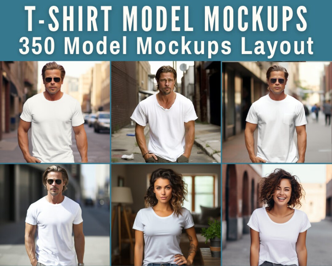 Tshirt Model Mockup, Mockup Layout Bundle, Trendy Mockups, Boho Mockup ...