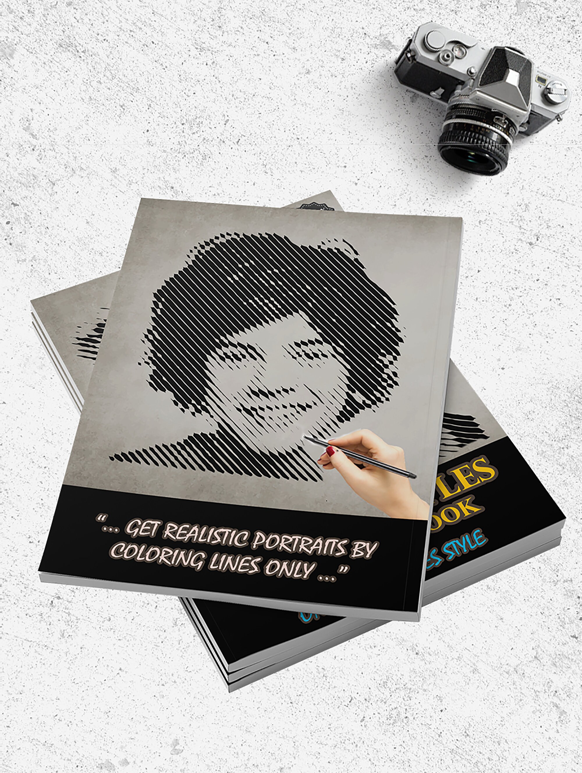 Harry Styles Coloring Book One Color Line Style Realistic Portraits ...