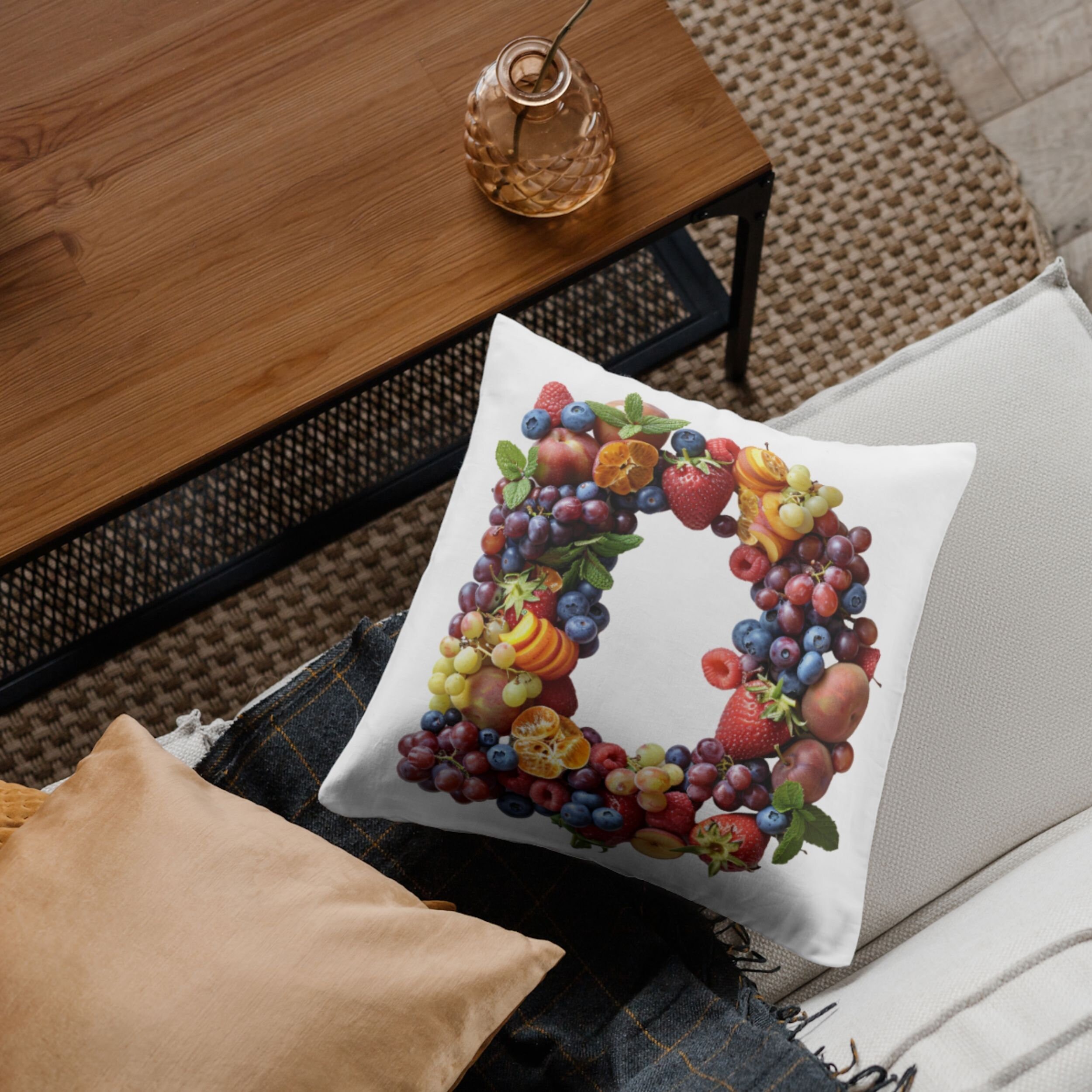 Fruit Alphabet Clipart Bundle, Fruity Alphabet Letters, Fruitthemed ...