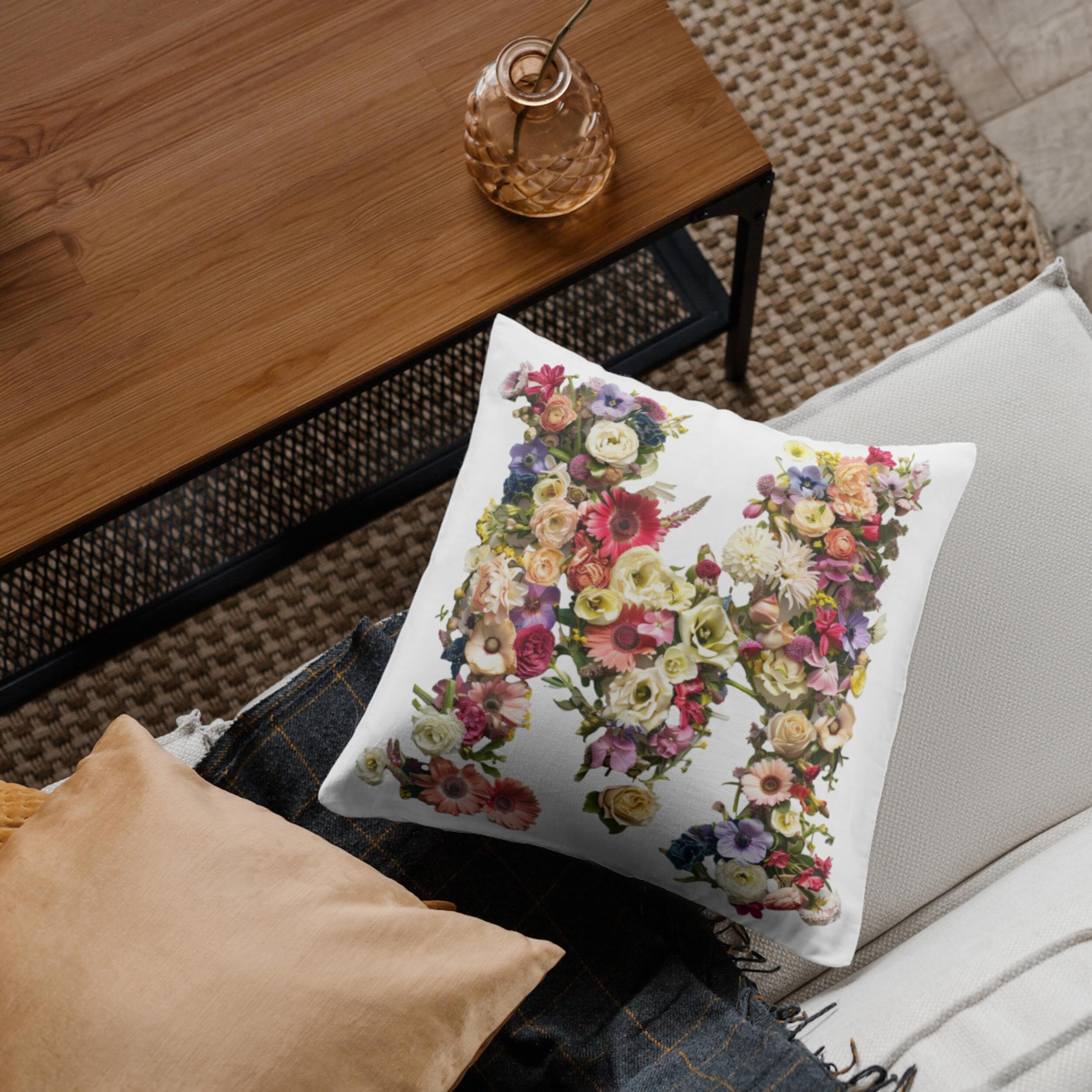 Floral Alphabet Clipart Bundle, Flower Font Style, Floral Themed ...