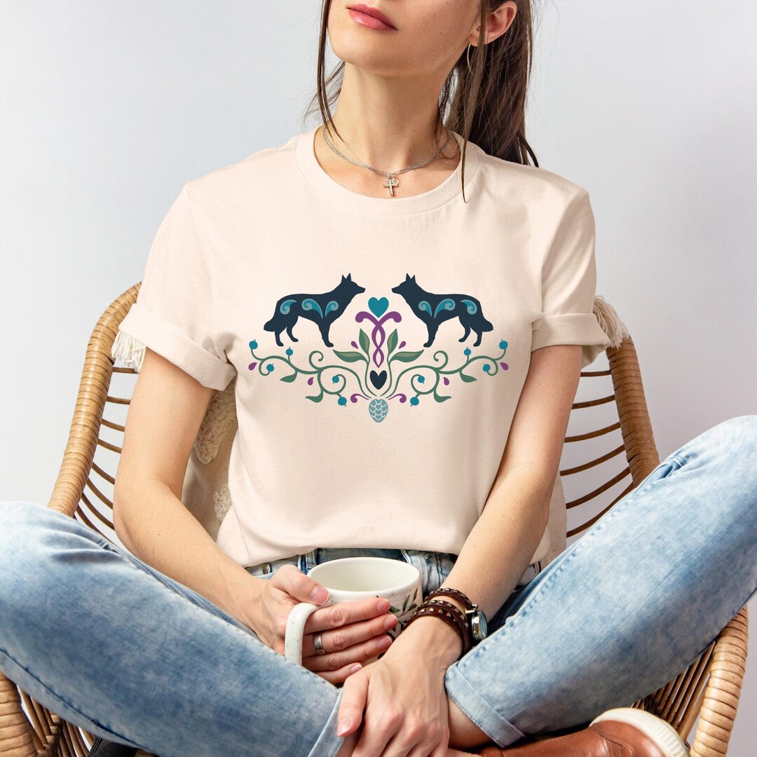 Border Collie Tshirt, Retro BC Dog T-shirt, Gifts for Dog Parents and ...