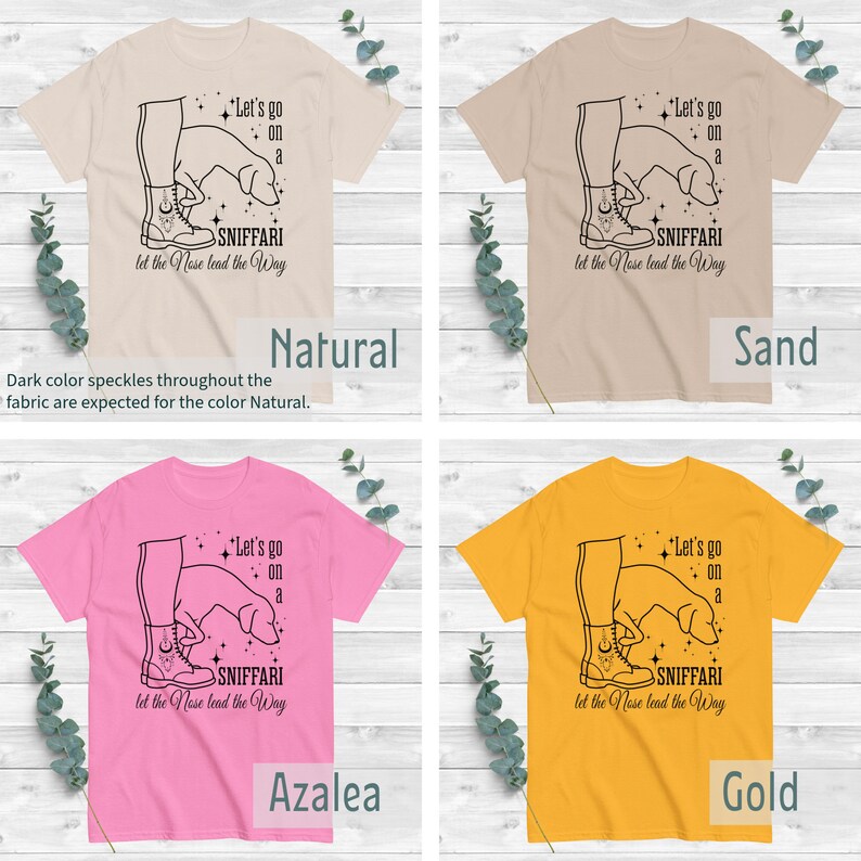 Sniffari Dog Tshirt, Nose Work Dog Training Tee, Positive Reinforcement ...