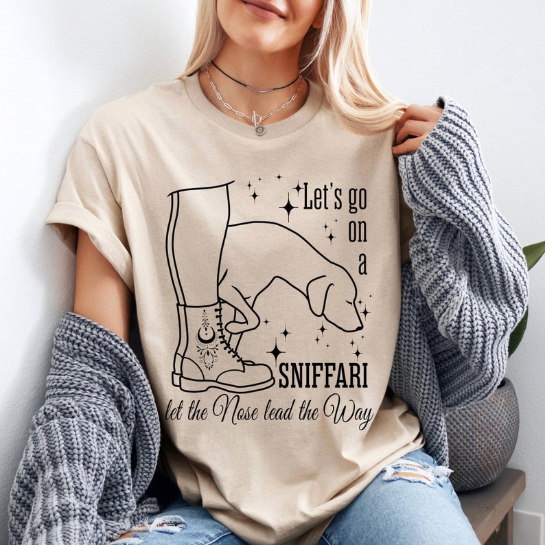 Sniffari Dog Tshirt, Nose Work Dog Training Tee, Positive Reinforcement ...