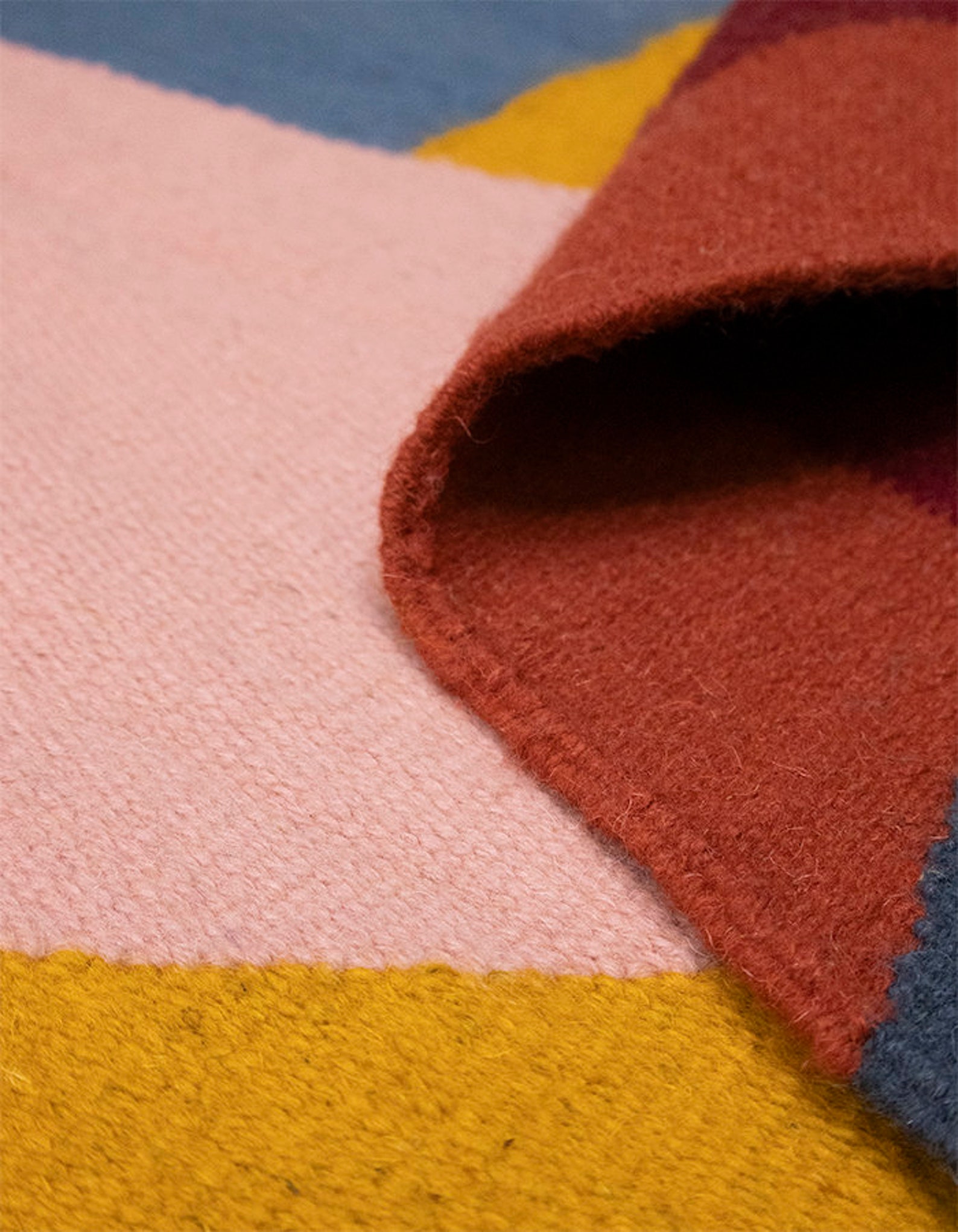 Kilim Rug cataract 80x130 Cm, Contemporary & Handmade From Sheep Wool ...