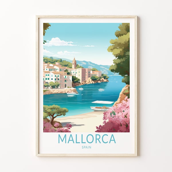 Mallorca Poster - Etsy