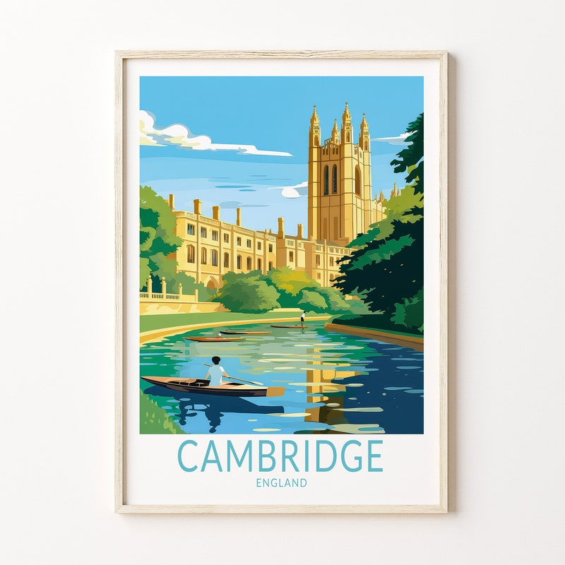 Cambridge Print - Etsy UK