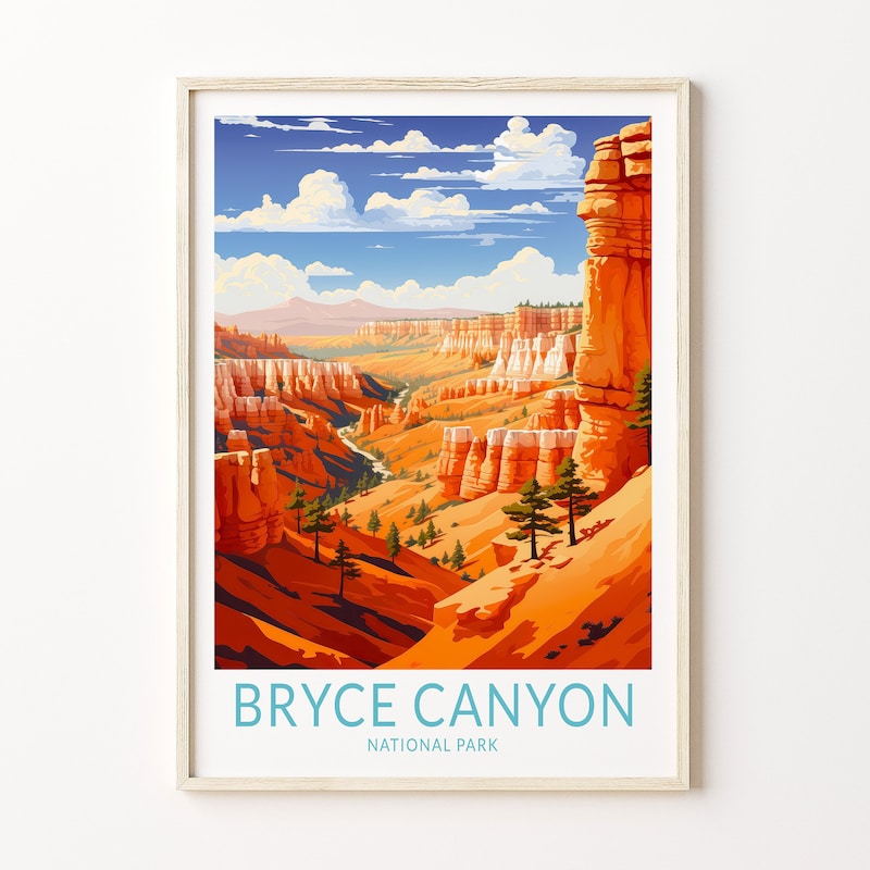 Bryce Canyon Poster - Etsy