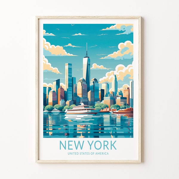 New York Poster - Etsy