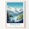 Queenstown New Zealand - Vintage Travel Poster - Etsy