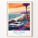Del Mar San Diego Poster, Del Mar California Wall Art, Home Decor, San ...