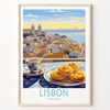 Madeira Portugal Travel Poster Wall Art, Madeira Poster, Landscape Wall ...