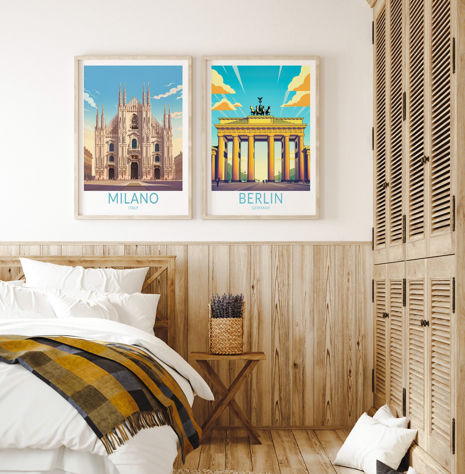 Milano City Travel Poster, Milano Italy Travel Poster Print, Italy ...