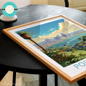 Point Loma San Diego Travel Wall Art, Point Loma California Travel ...