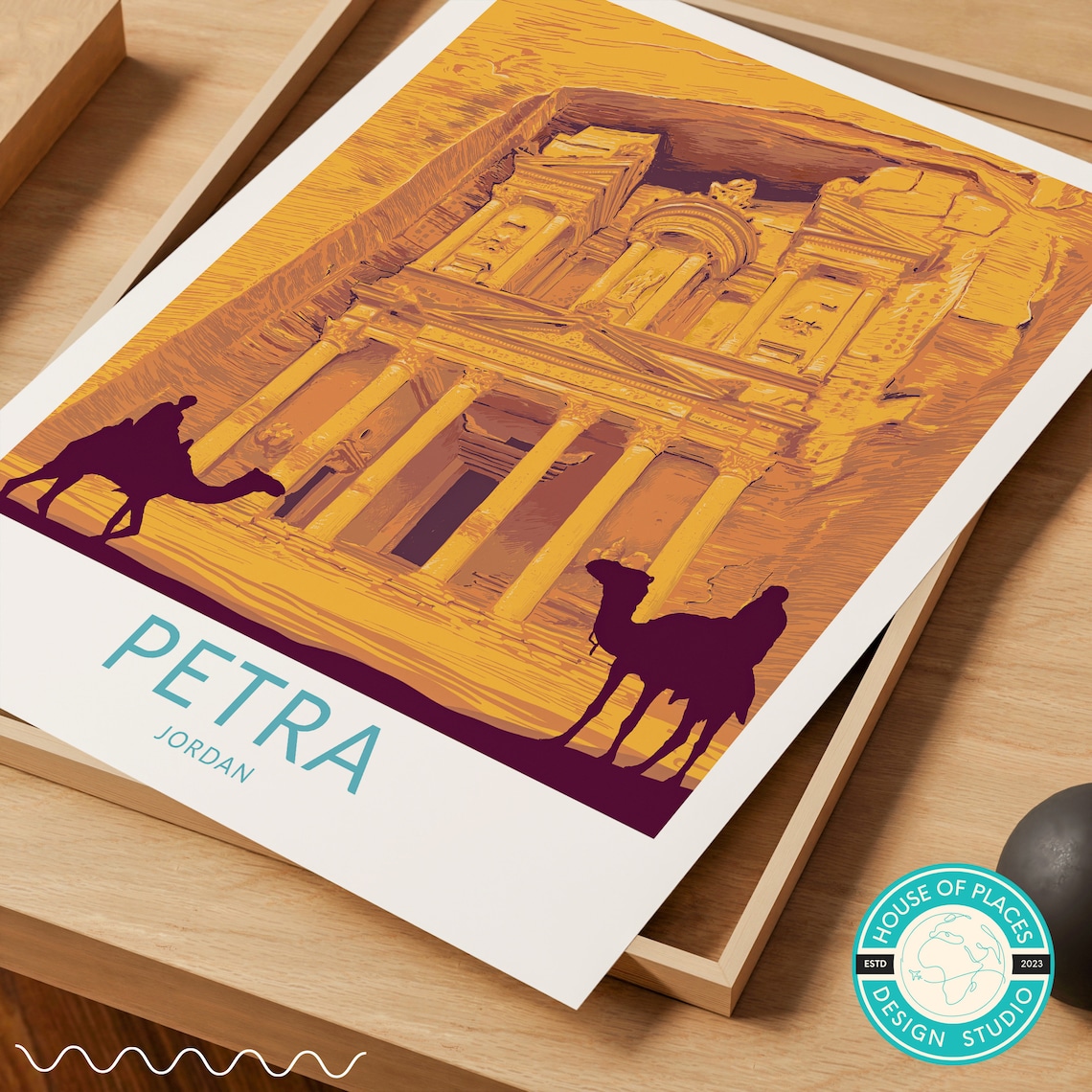 Petra Jordan Travel Print, Petra Poster Print, Petra the Treasury Wall ...