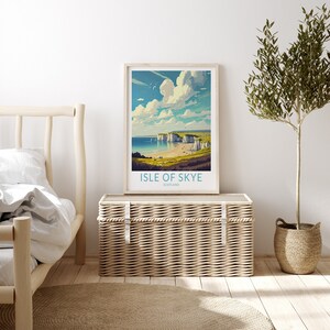 Isle of Skye Travel Print, Isle of Skye Scotland Poster Print, Isle of ...