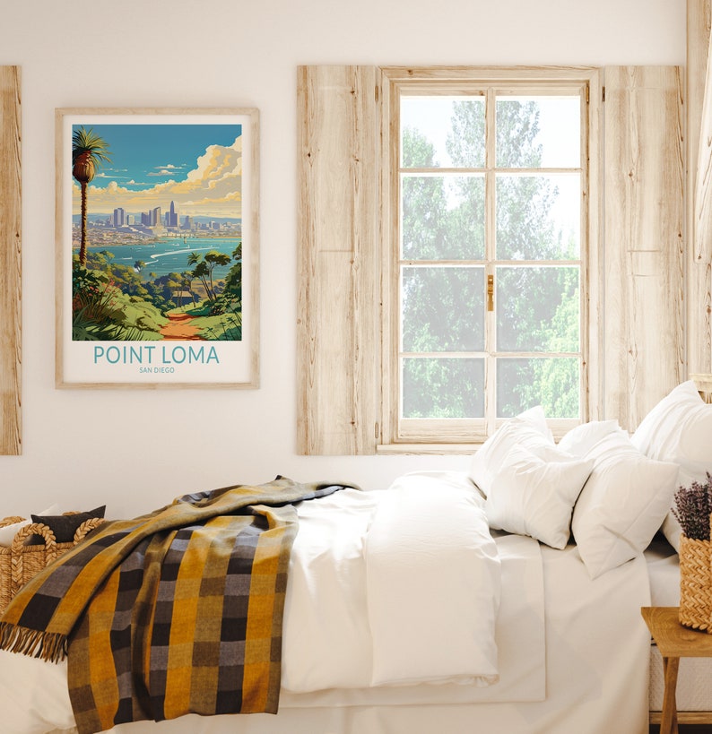 Point Loma San Diego Travel Wall Art, Point Loma California Travel ...
