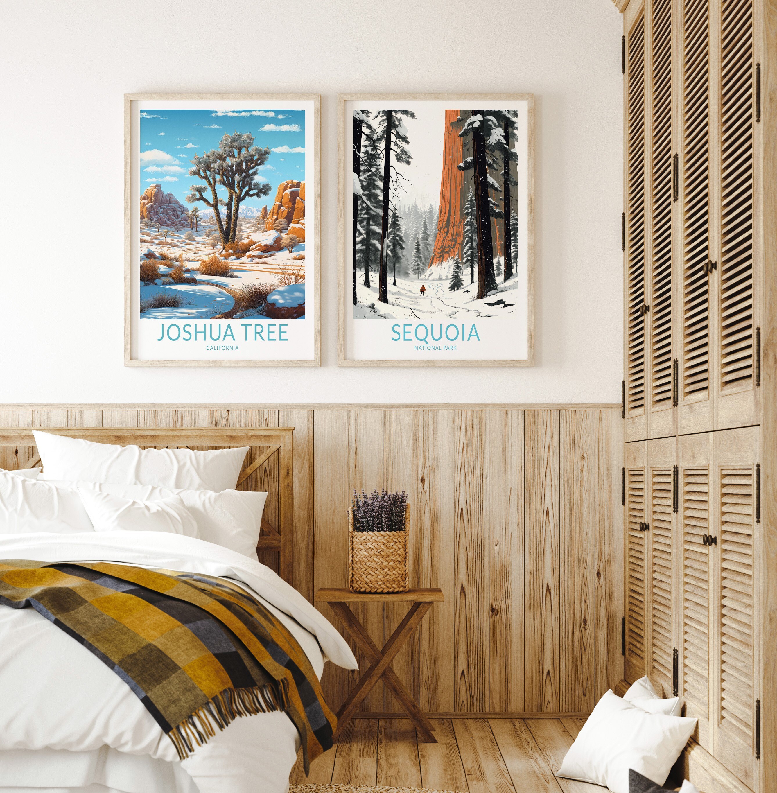 Sequoia National Parks Travel Print, Sequoia Poster Print, National ...