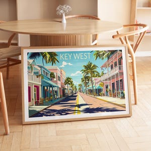 Key West Florida Travel Print, Florida Travel Wall Art, Key West Travel ...