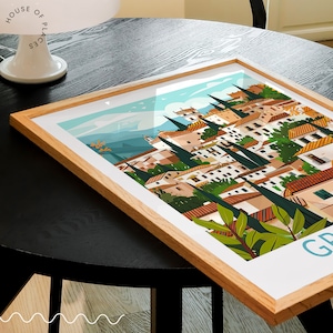 Granada Spain Travel Print, Spain Travel Wall Art, Granada Custom ...