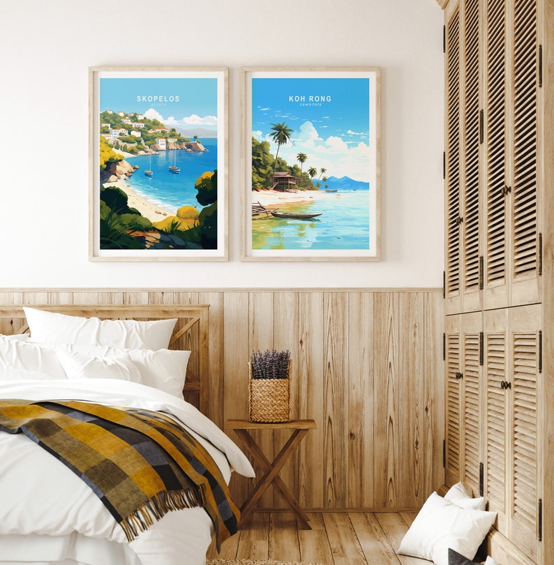 Koh Rong Cambodia Travel Print, Cambodia Travel Art Wall Decor, Koh ...