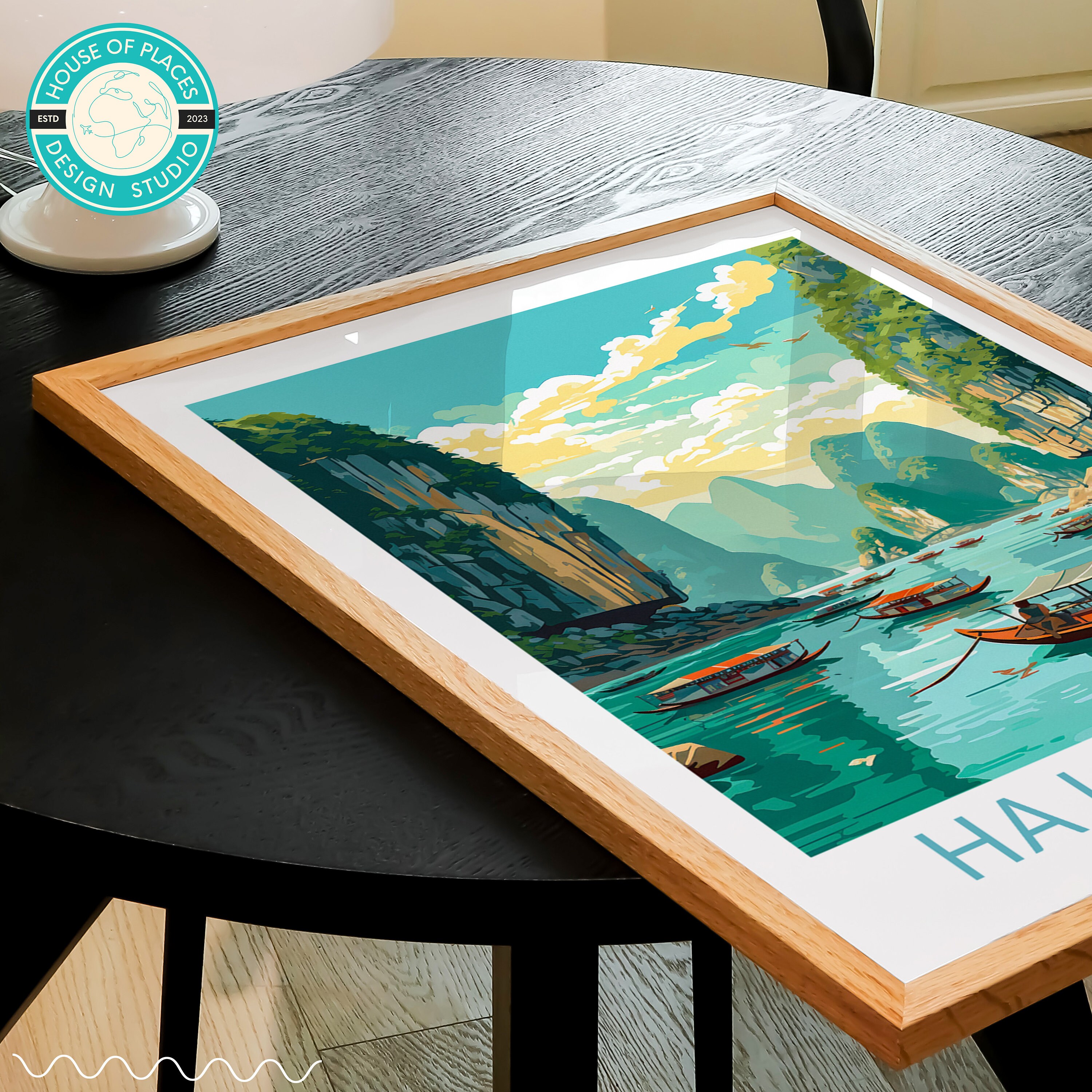 Ha Long Bay Vietnam Travel Print, Ha Long Bay Island Poster Print, Ha ...