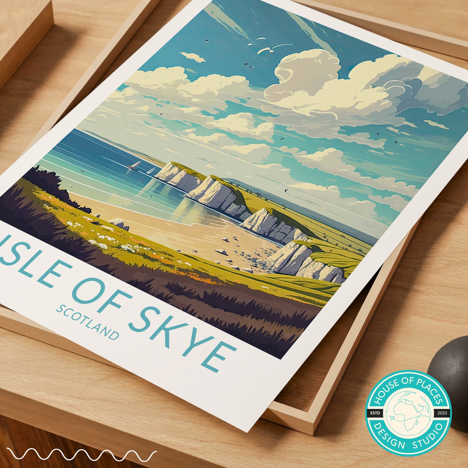 Isle of Skye Travel Print, Isle of Skye Scotland Poster Print, Isle of ...