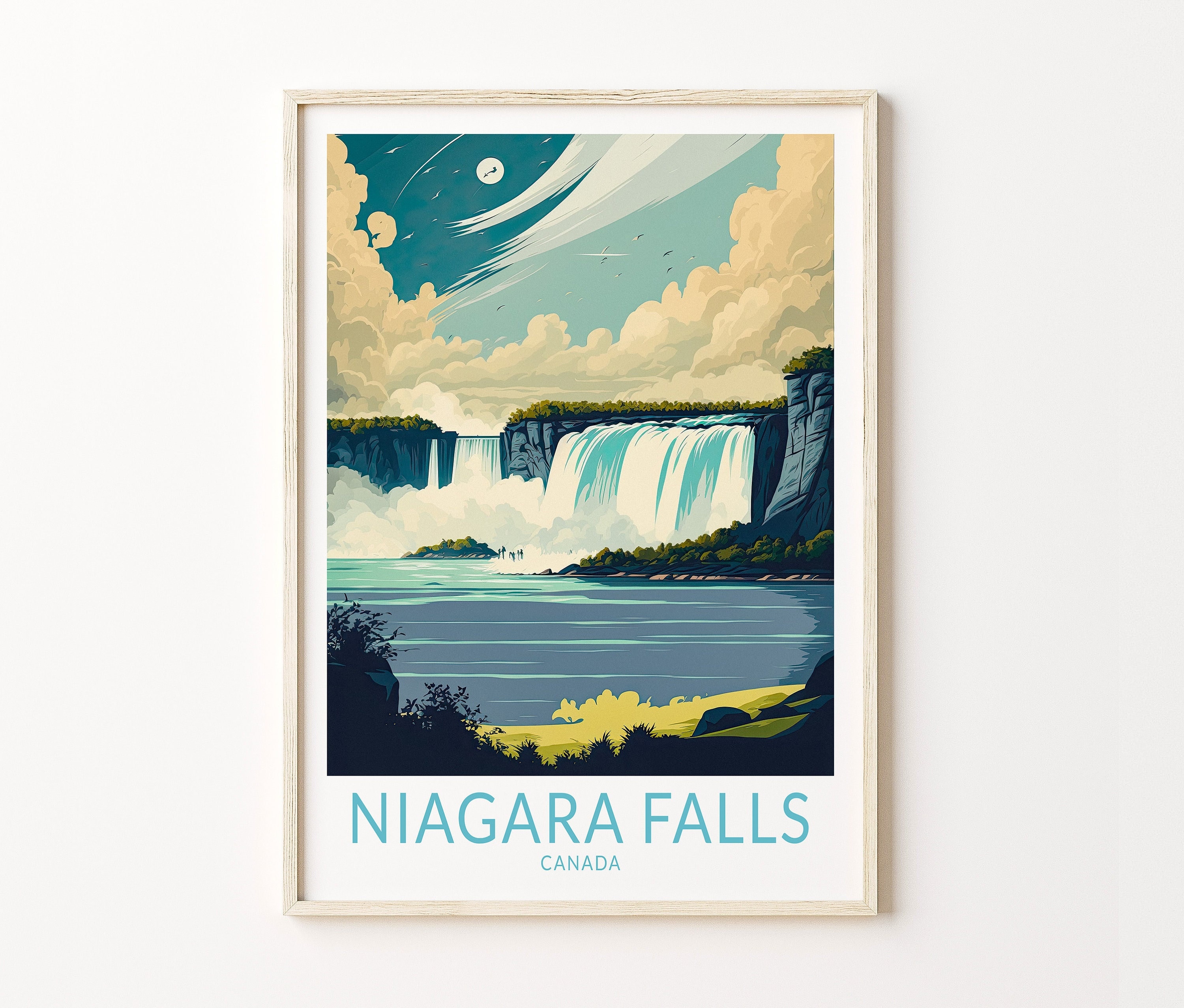Niagara Falls Wpa Poster