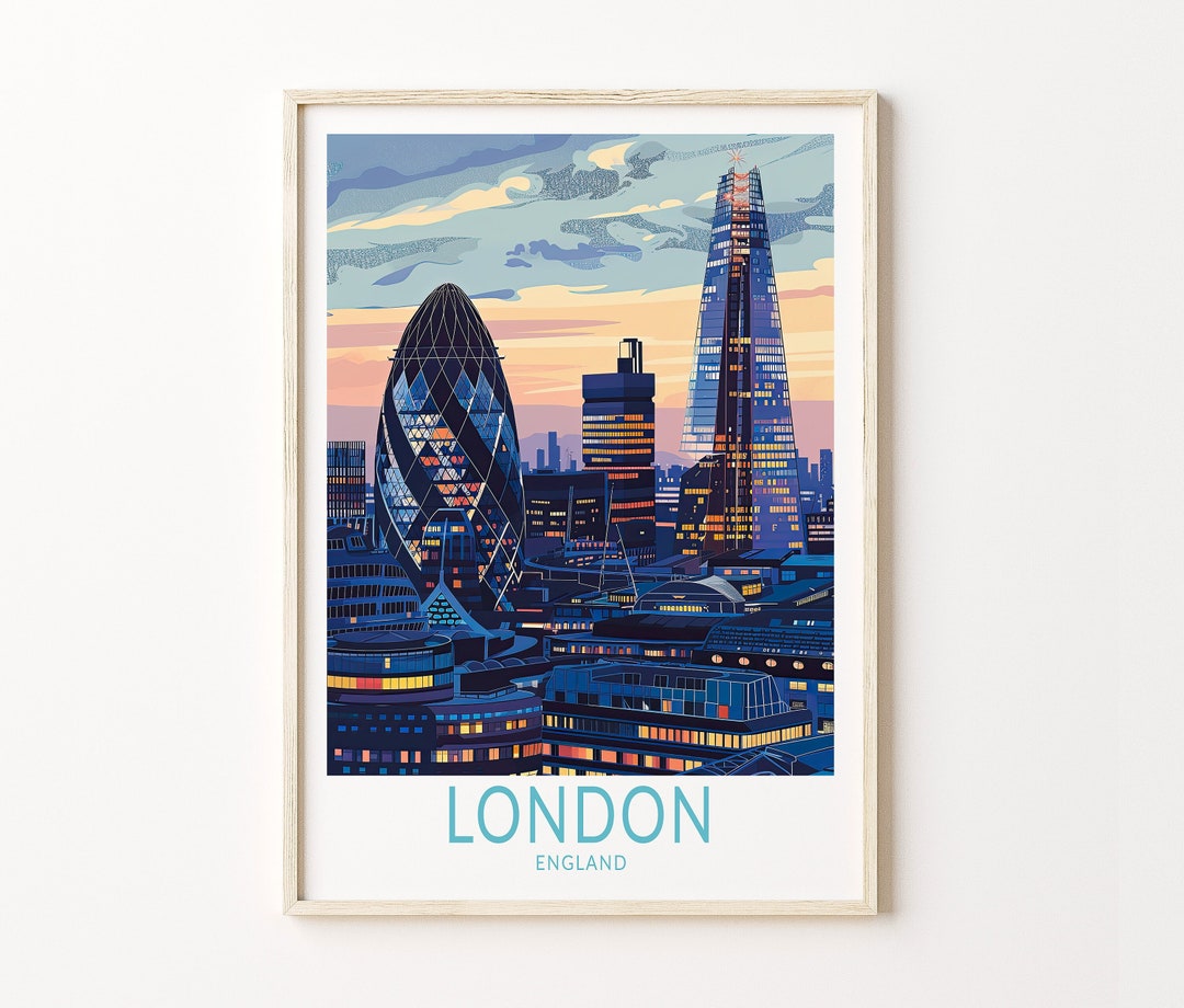 London England Print, United Kingdom Wall Art, England City Travel ...